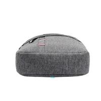 China Custom Logo Earphone Hole Men's Sling Bag for Daily Life and Sport in Versatile Style for sale