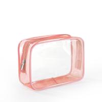 China Makeup Cosmetic Organizer Pouches Tote Travel Toiletries Bag with Transparent Pouches for sale