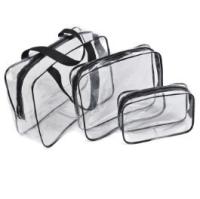 China Makeup Cosmetic Organizer Pouches Tote Travel Toiletries Bag with Transparent Pouches for sale