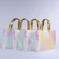 China Printed Custom Logo Non-woven Metallic Shiny Laminated Gift Tote Bag for Daily Life for sale