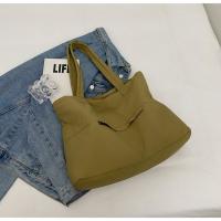China Large Capacity Work Oxford Tote Shoulder Bag Customized Open Closure Waterproof Nylon for sale