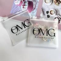 China Transparent Custom Logo Plastic Ziplock Jewelry Pouch for Customized Jewelry Packaging for sale