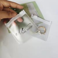 China Transparent Custom Logo Plastic Ziplock Jewelry Pouch for Customized Jewelry Packaging for sale