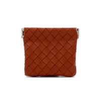 China Custom Wedding Bride Leather Pouch Bridesmaids Leather Cosmetic Bag in Solid Pattern for sale