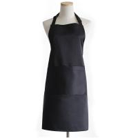 China Uniform Fabric Type Custom Logo Waterproof Chef Kitchen Apron for Cafe Restaurants Cooking for sale