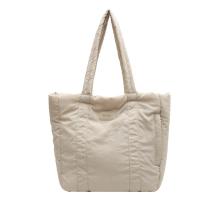 China Large Capacity Puffy Handbag Newest Fashinable Style Custom Quilted Puffer Tote Bag for sale