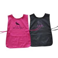 China Adjustable Unisex Nail Uniform with Three Big Pockets Custom Print Logo Vest Apron for sale