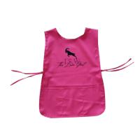 China Adjustable Unisex Nail Uniform with Three Big Pockets Custom Print Logo Vest Apron for sale