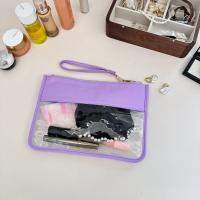 China Customized Color Clear Makeup Pouch for Organizing Cosmetic and Personal Items in Bulk for sale