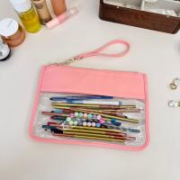 China Customized Color Clear Makeup Pouch for Organizing Cosmetic and Personal Items in Bulk for sale