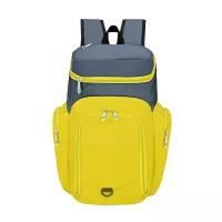 China Material Basketball or Soccer Backpack with Customized Designs and Zipper Hasp Closure for sale