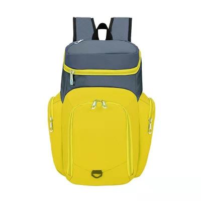 China Material Basketball or Soccer Backpack with Customized Designs and Zipper Hasp Closure for sale
