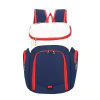China Material Basketball or Soccer Backpack with Customized Designs and Zipper Hasp Closure for sale