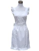 China Cute Lovely Retro Kitchen Cooking Ruffles Apron for Women Girls Customized Color for sale