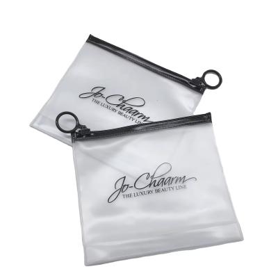 China Travel Transparent PVC Cosmetic Bag with Zipper Closure Newest Fashionable Style for sale