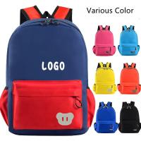 China Custom Logo Printed Children Kids School Backpack Bag with Waterproof Cartoon Pattern for sale