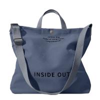 China Two Handles Large Capacity Reusable Cotton Shopping Bags Eco-Friendly Tote Canvas Bags for sale