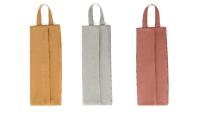 China Large Capacity Canvas Cosmetic Bag for Convenient Travel and Makeup Organization for sale