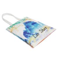 China Custom Logo Accepted Tote Bag Recyclable Cotton Canvas Large Size with Zipper Pocket for sale
