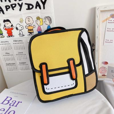 China 2021 Primary Students School Bags with Cartoon Design and Waterproof Material for sale