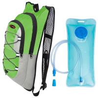 China Polyester Lining Mountain Sport Water Bag Hydration Backpack With Water Bladder for sale