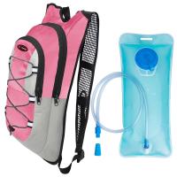 China Polyester Lining Mountain Sport Water Bag Hydration Backpack With Water Bladder for sale