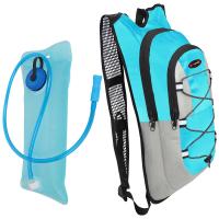 China Polyester Lining Mountain Sport Water Bag Hydration Backpack With Water Bladder for sale