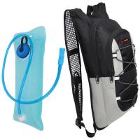 China Polyester Lining Mountain Sport Water Bag Hydration Backpack With Water Bladder for sale