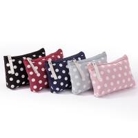 China Customised Waterproof Fashion Canvas Small Cosmetic Bag for Organizing Essentials for sale