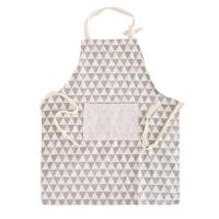 China Unisex Adjustable Bib Aprons with Water and Oil Resistance Hand Drawn Printing Methods for sale
