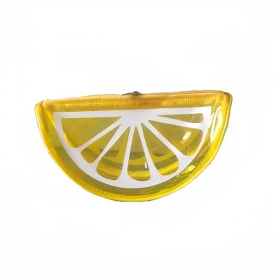 China Waterproof Zip Wash Bag Customized Large Capacity PVC Cosmetic Bag with Fruit Design for sale