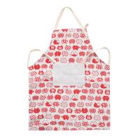 China Unisex Adjustable Bib Aprons with Water and Oil Resistance Hand Drawn Printing Methods for sale