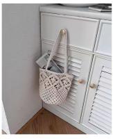 China OEM/ODM Acceptable Crochet Shoulder Bag With Soft Shoulder Belt for Girl Women on Beach for sale