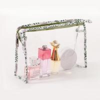 China Accepable OEM/ODM Fashionable PVC Three-Piece Transparent Storage Bag for Toiletries for sale