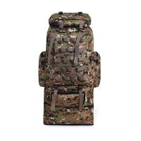 China Acceptable OEM/ODM Camouflage Pattern 100L Mountaineering Bag for Outdoor Activities for sale
