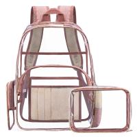 China Newest Fashinable PVC Clear Backpack Perfect for School Activities for sale