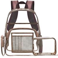 China Newest Fashinable PVC Clear Backpack Perfect for School Activities for sale