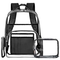 China Newest Fashinable PVC Clear Backpack Perfect for School Activities for sale