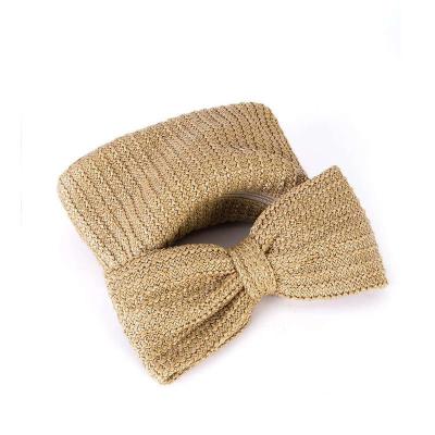 China Shopping Bag Customized Women Bow Straw Woven Beach Raffia Clutch Handbag Casual Tote for sale