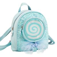 China Daily School Life Colorful Baby Cartoon School Bags with Design Glitter LED Lights for sale