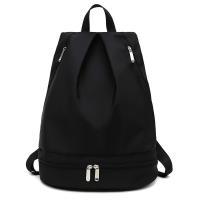 China Unisex Dry and Wet Separation Rope Bundl Pocket Drawstring Outdoor Backpack Travel Bag for sale