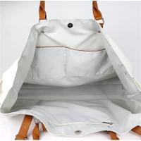 China Custom Canvas Tote Bag 2023 Design Large Beach Bag for Women Waterproof and Sand Proof for sale