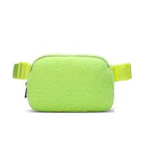 China OEM/ODM Accepted Women's Sherpa Cute Belt Bag Fashion Berber Fleece Fanny Pack for sale