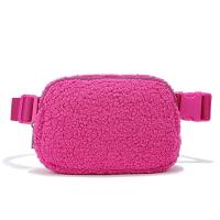 China OEM/ODM Accepted Women's Sherpa Cute Belt Bag Fashion Berber Fleece Fanny Pack for sale