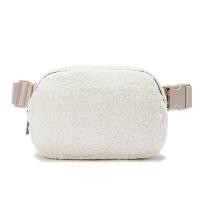 China OEM/ODM Accepted Women's Sherpa Cute Belt Bag Fashion Berber Fleece Fanny Pack for sale