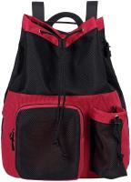 China Accepable OEM/ODM Bow Pattern Mesh Gym Backpack for Swimming Pool Beach Yoga Work Gear for sale