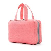 China Portable Polyester Four Fold Waterproof Travel Toiletry Bag for Customized Color Options for sale