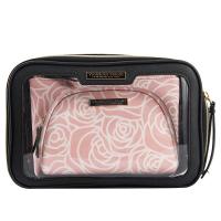 China Waterproof PVC Large-Capacity Three-in-One Combination Bag for Cosmetics Organization for sale