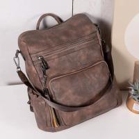 China Minimalist Style Large Fashion Shoulder Bag For Women Custom Logo and Tassel Accepted for sale