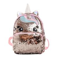 China Custom Logo Rainbow Glitter School Bags for Teenagers Girls Newest Fashionable Style for sale